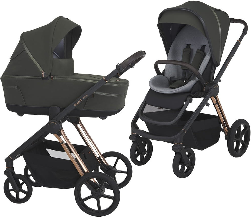 Espiro Miloo Carro de bebé duo con accesorios – Bbes & Co