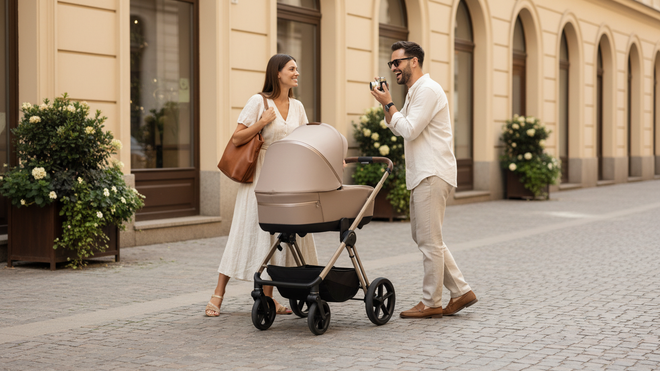 Espiro Miloo Carro de bebé duo con accesorios – Bbes & Co