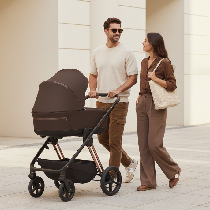 Espiro Miloo Carro de bebé duo con accesorios – Bbes & Co