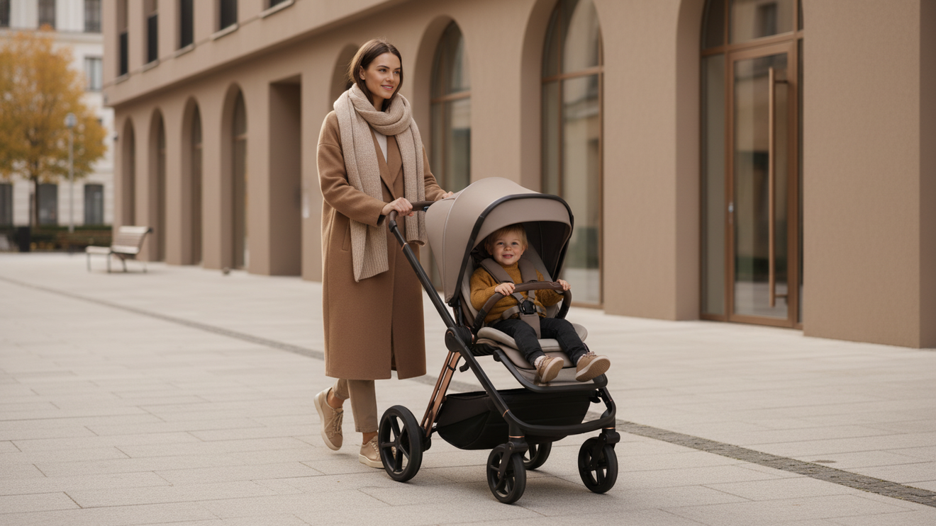 Espiro Miloo Carro de bebé duo con accesorios – Bbes & Co
