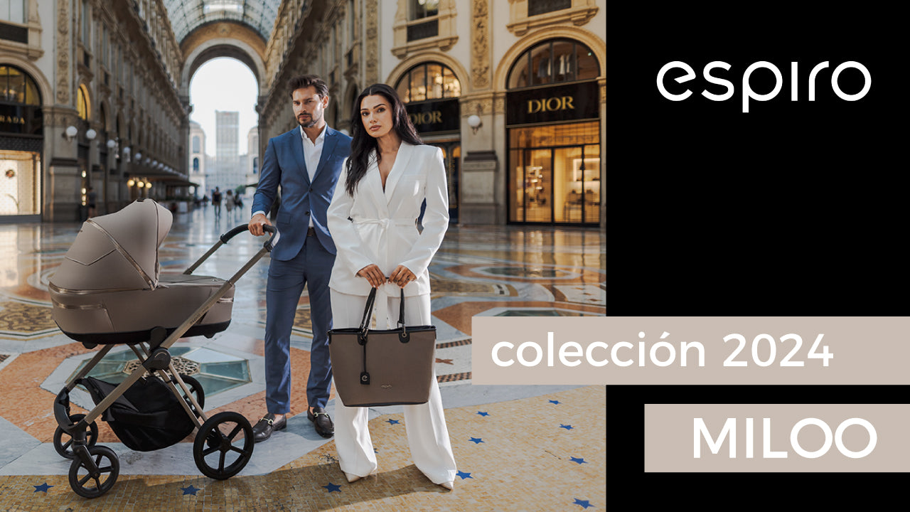 Espiro Miloo Carro de bebé duo con accesorios – Bbes & Co